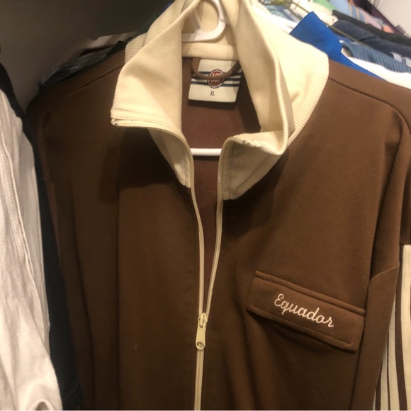 ace | Jackets & Coats | Xl Ace Brand Vintage Mens Ecuador Track Suit ...